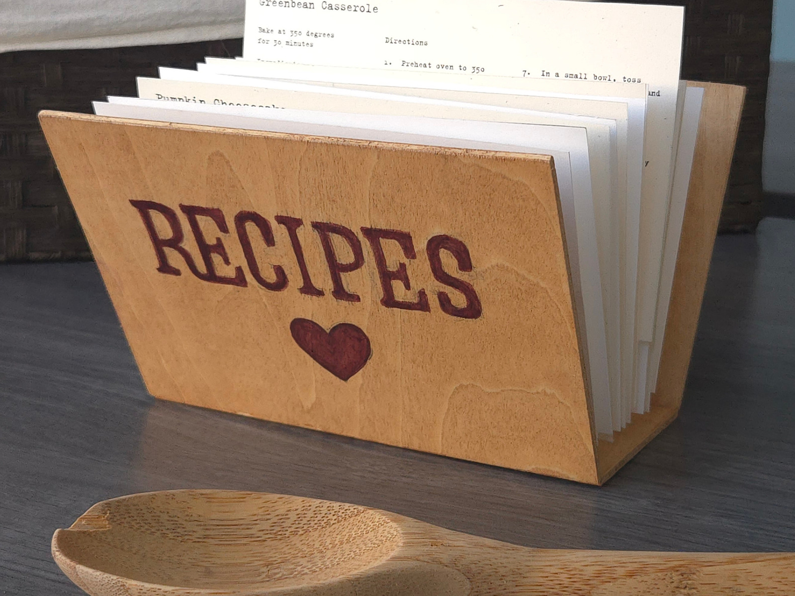 Recipe Card Holder - headrush designs